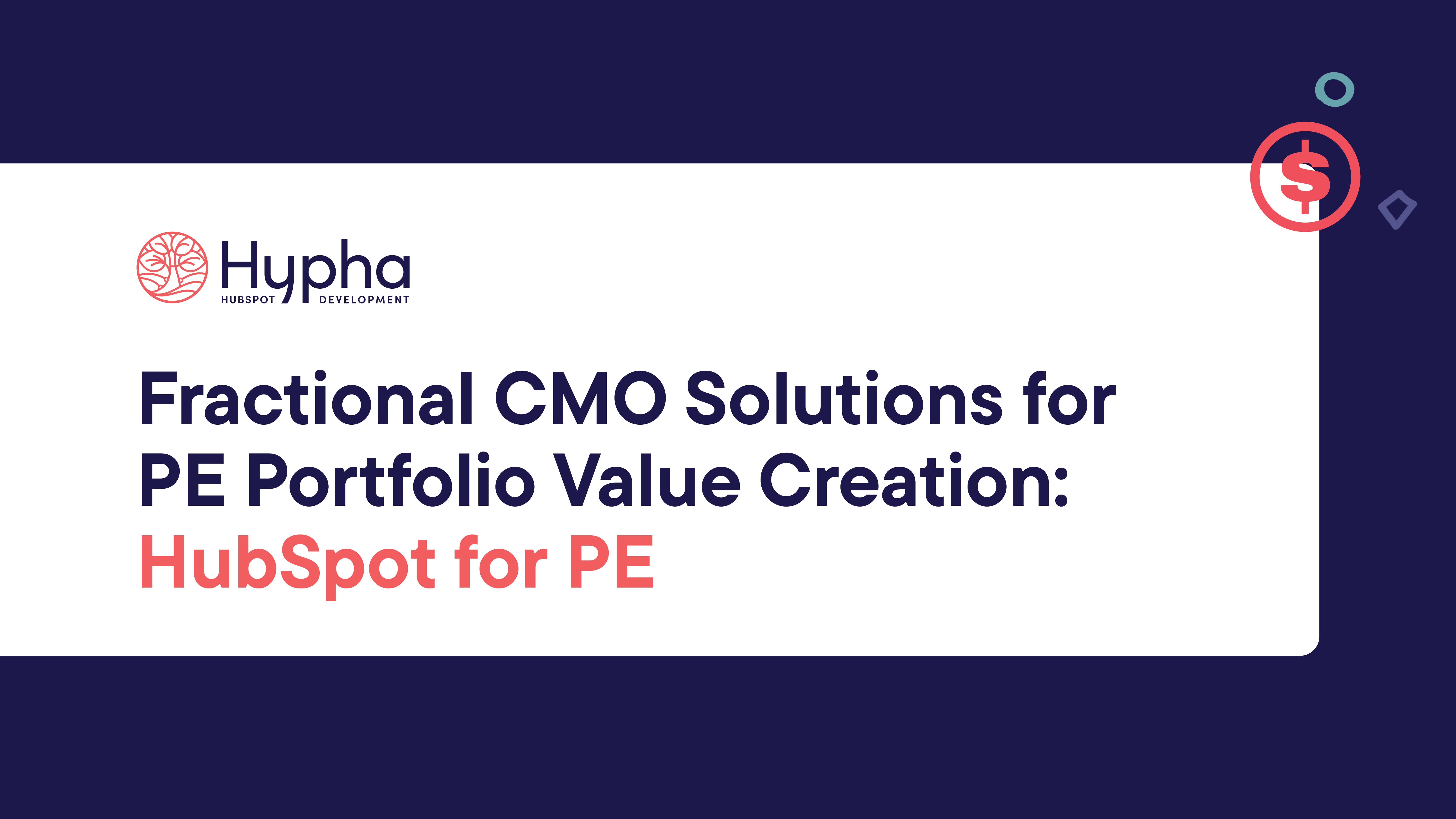 Fractional CMO Solutions for PE Portfolio Value Creation | HubSpot for ...